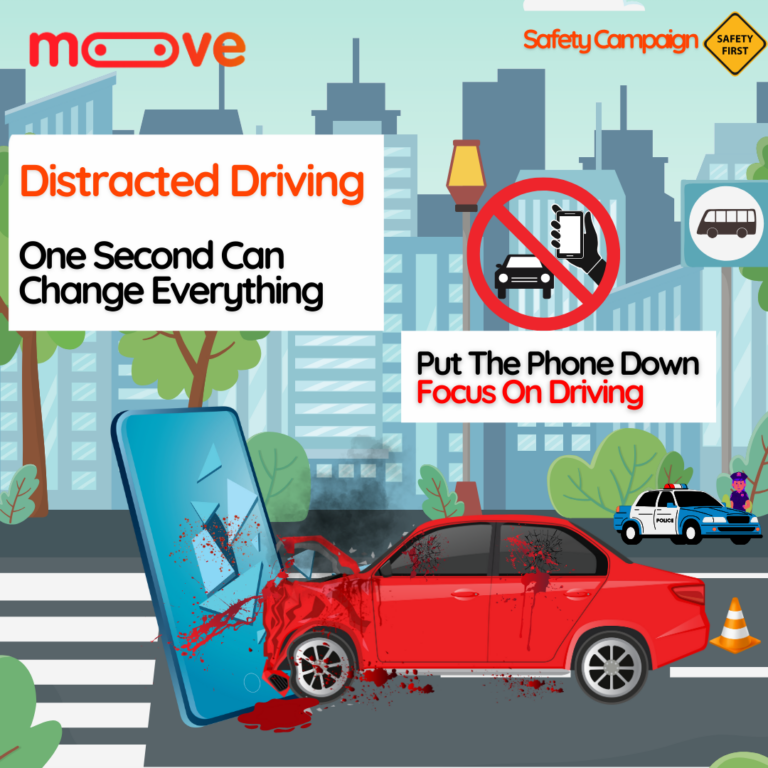The Dangers of Distracted Driving: Stay Focused, Stay Safe - Moove ...